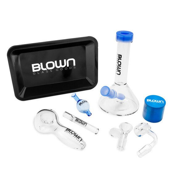 Blown Glass Goods Gift Set
