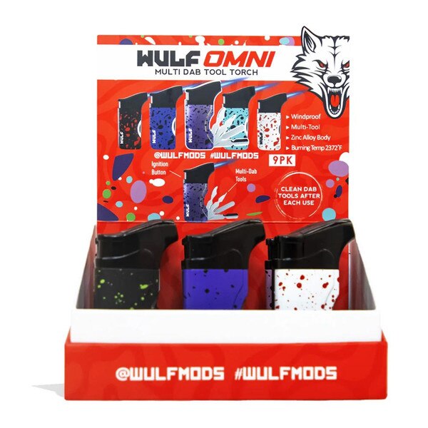 Wulf Omni Dab Torch - 9pk Display