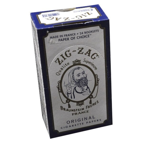 Zig Zag Rolling Paper - White-24 ct box